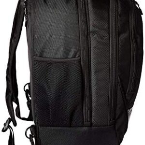 Kenneth Cole Reaction 17" Polyester Dual Compartment 4-Wheel Laptop Backpack, Black