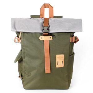 harvest label rolltop backpack 2.0 - olive