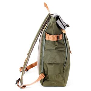 Harvest Label Rolltop Backpack 2.0 - Olive