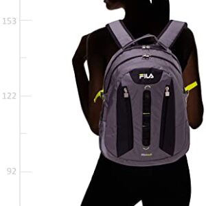 Fila Vertex Tablet and Laptop Backpack, Grey, One Size