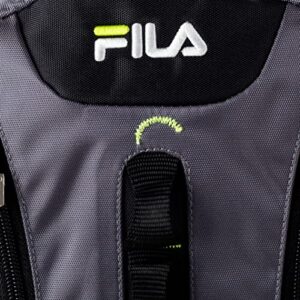 Fila Vertex Tablet and Laptop Backpack, Grey, One Size