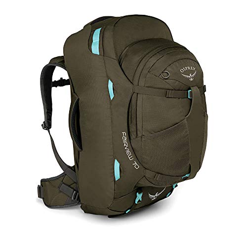 Osprey Packs Fairview 70 Women's Travel Backpack, Misty Grey, Small/Medium