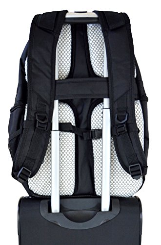 Denco Team USA Olympics Voyager Laptop Backpack, 19-inches, Black