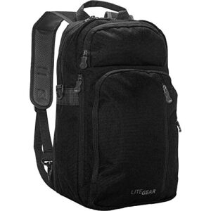 litegear mobile pro backpack (black)