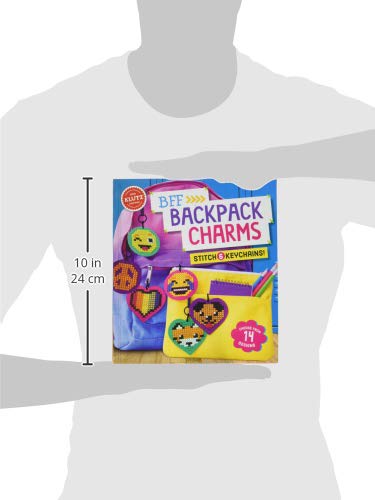 Klutz Bff Backpack Charms, Multicolor