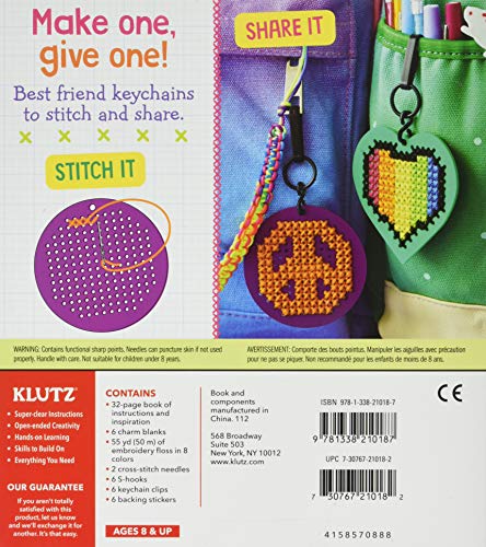 Klutz Bff Backpack Charms, Multicolor