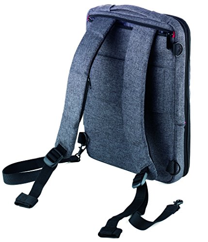 Troika SAFTSACK - RUC70/GY - Business Rucksack - USB charging port, work, university - for charging electronic devices - for documents, laptop, tablet (up to 13''), accessories (EDC) original