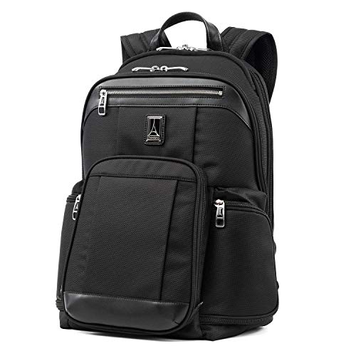 Travelpro Platinum Elite Business Laptop Backpack, Fits up to 17.5 Inch Laptop, Work, Travel, Men and Women, Shadow Black