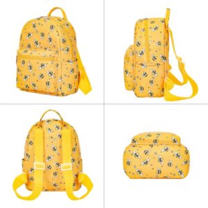 Cute 10 inch mini pack bag backpack for grils children and adult (bee)