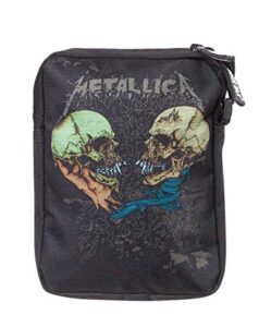 metallica rock sax sad but true cross body bag