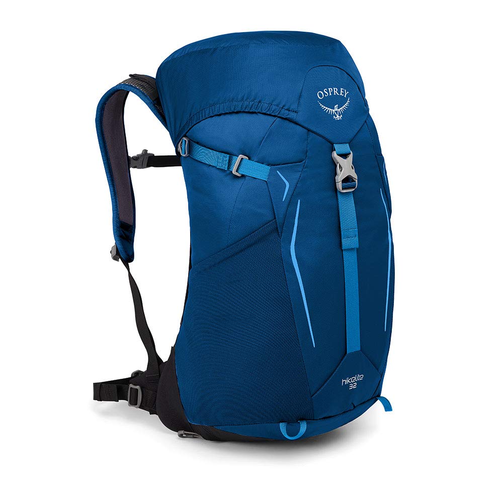 Osprey Hikelite 32 Hiking Backpack, Multi, O/S Bacca Blue