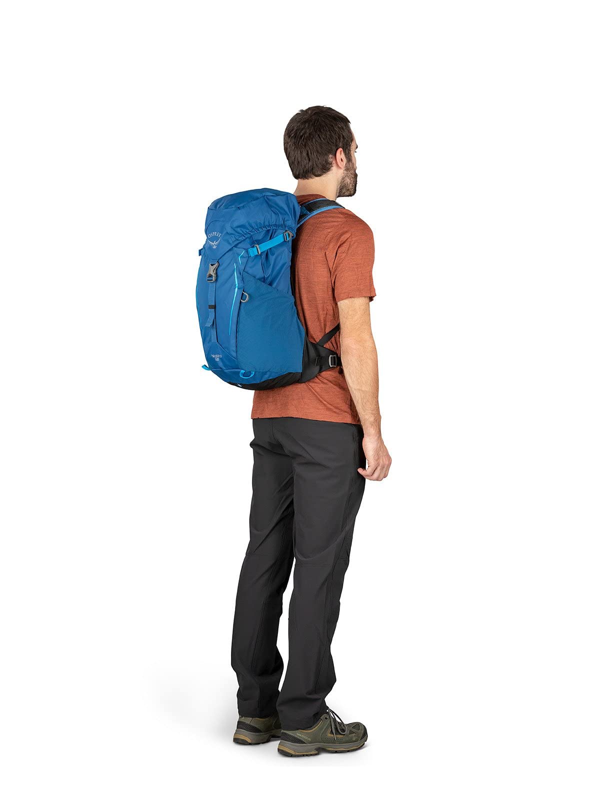 Osprey Hikelite 32 Hiking Backpack, Multi, O/S Bacca Blue