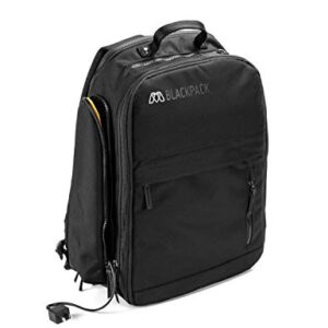 Sewell MOS BLACKPACK, Durable Electronics Travel Backpack for 15" Laptop, Tablet with Built in Cable Management, Large, SW-42850