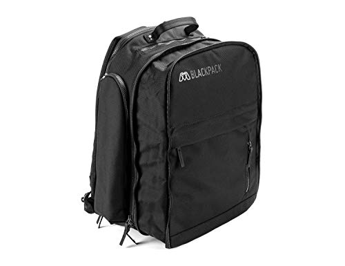 Sewell MOS BLACKPACK, Durable Electronics Travel Backpack for 15" Laptop, Tablet with Built in Cable Management, Large, SW-42850