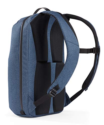 STM Myth 18L Laptop Backpack - Durable, Stylish, and Laptop Backpack with Pockets - Fits 15-Inch Laptop and 16-Inch MacBook Pro with Laptop Protection - Slate Blue (stm-117-186P-02),Black