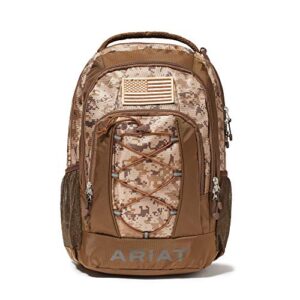 ariat men's patriot backpack brown size one size