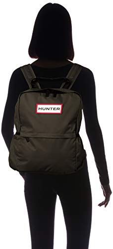 Hunter Original Nylon Backpack Dark Olive One Size