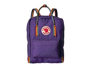 fjallraven k¿nken rainbow purple/rainbow pattern one size