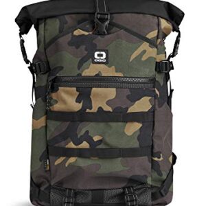 OGIO ALPHA Convoy 525r Rolltop Backpack, Woodland Camo