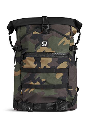 OGIO ALPHA Convoy 525r Rolltop Backpack, Woodland Camo