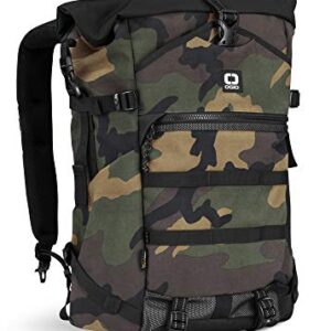 OGIO ALPHA Convoy 525r Rolltop Backpack, Woodland Camo