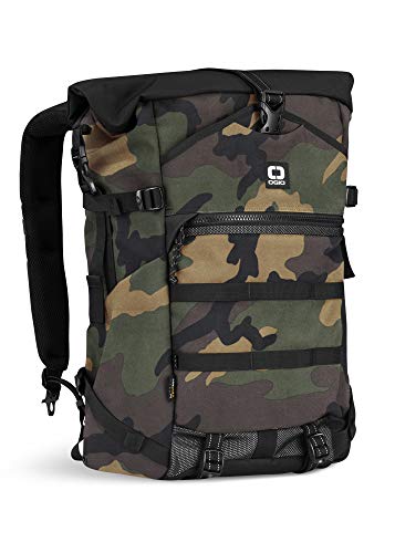 OGIO ALPHA Convoy 525r Rolltop Backpack, Woodland Camo