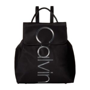 Calvin Klein Mallory Nylon Backpack Black One Size