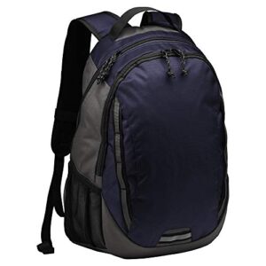 port authority ridge backpack osfa deep navy/ dark charcoal