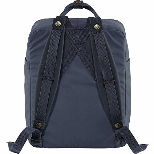 Fjällräven Kanken Shoulder Pads for Backpacks - Polyester Construction, Hook-Loop Closures, Foam Padding, and Wide Shoulder Straps Navy 1 One Size One Size