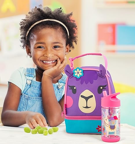 Stephen Joseph Girls Llama Backpack and Lunch Pal for Kids