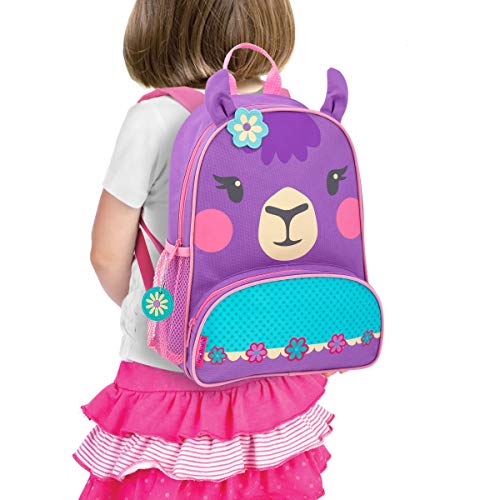 Stephen Joseph Girls Llama Backpack and Lunch Pal for Kids