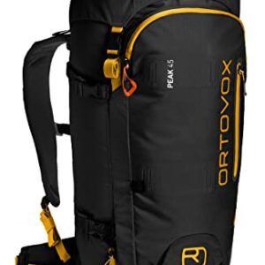 Ortovox Peak 45L High Alpine Touring Backpack for Alpinists, Black Raven