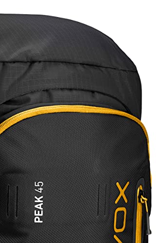 Ortovox Peak 45L High Alpine Touring Backpack for Alpinists, Black Raven