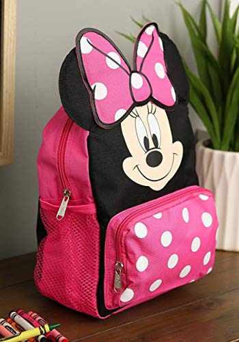 Minnie Mouse Big Face Little Girl 10" Backpack