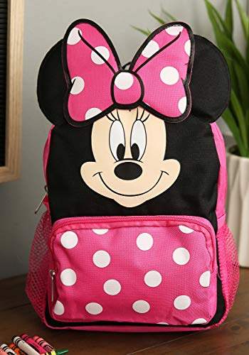 Minnie Mouse Big Face Little Girl 10" Backpack