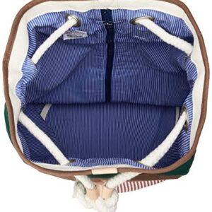 Drife GRN & ORG Backpack, Multi-Color YKK Zipper