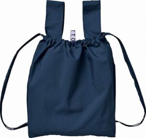 gowell trade works motteru kururito daily backpack bag navy navy 16 × 9 × 9cm mo-1104-006