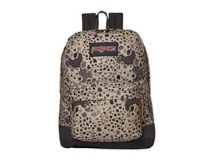 jansport black label superbreak, stony camo print, one size