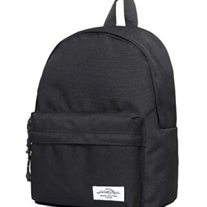 HotStyle SIMPLAY+ Classic Mini Backpack Small Travel Bag, Plain, Black