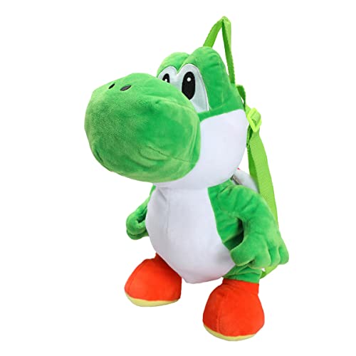 Bioworld Yoshi Super Mario Backpack Plush Bag