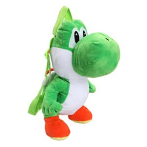 Bioworld Yoshi Super Mario Backpack Plush Bag