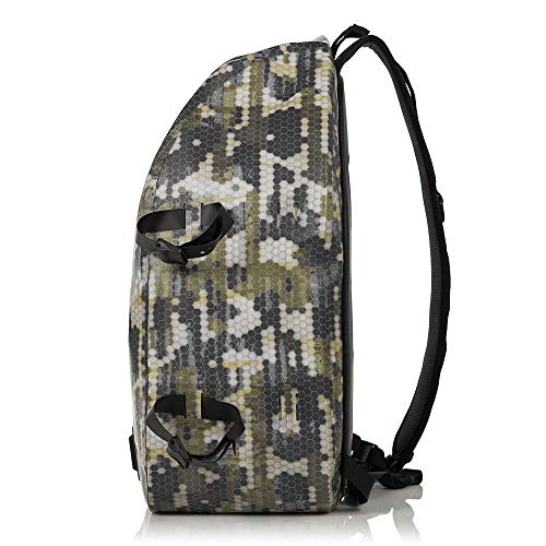 BOTE Highwater Waterproof Dry Bag SUP Sling Backpack 20 Liter Capacity Full Submersible Molle Straps Kayaking Fishing Hiking Adult Travel Verge Camo