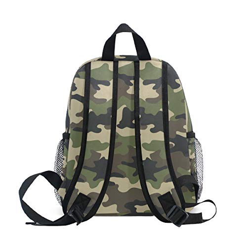 Toddler Kids Backpack Camo Style 12 Inch Preschool Backpack School Bag Mini Casual Daypack for Boy Girl