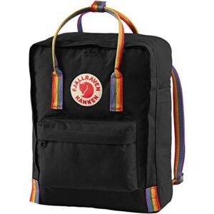 fjällräven kånken rainbow black/rainbow pattern one size