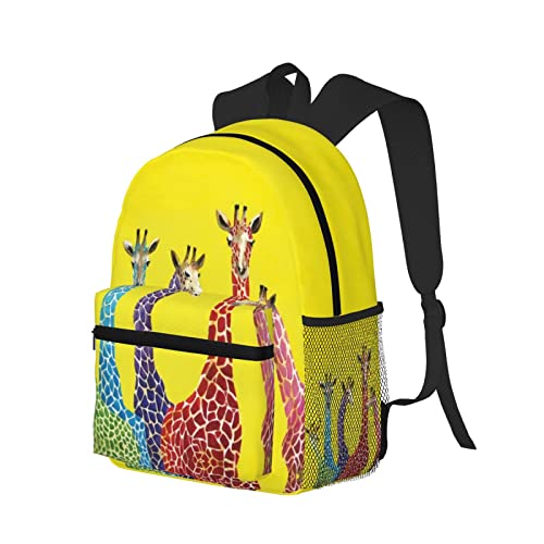 Backpacks Giraffe College School Book Bag Travel Hiking Camping Daypack