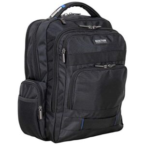 kenneth cole reaction protec travel laptop computer bag, black commuter, 17" backpack