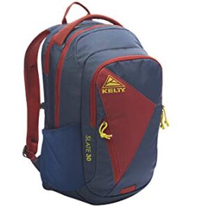 Kelty Slate Backpack, Midnight Navy/Red Ochre - 30L Daypack