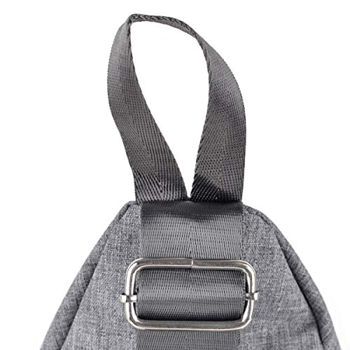 WESTEND Crossbody Polyester Sling Bag Backpack with Adjustable Strap