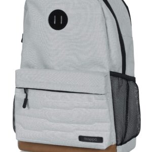 Slappa Alpha Series Gaming Laptop Backpack - Fits up to 15" Laptops; Silver (SL-ALPHA-LAPTOP-BP-WHT)