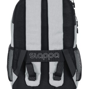 Slappa Alpha Series Gaming Laptop Backpack - Fits up to 15" Laptops; Silver (SL-ALPHA-LAPTOP-BP-WHT)